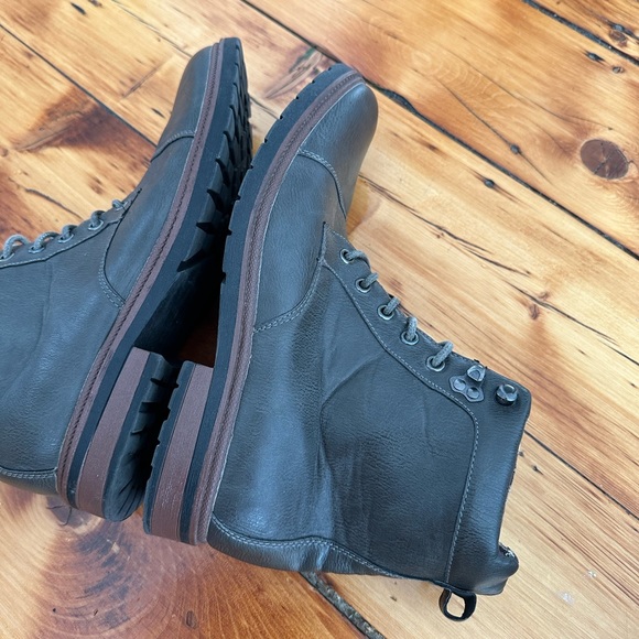 Primark | Shoes | Men Olive Dark Green Boots | Poshmark